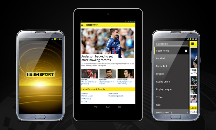 BBC Launches BBC Sport Android App