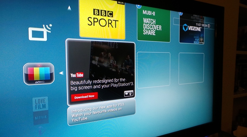 PS3 Gets Native YouTube App Outside of North America
