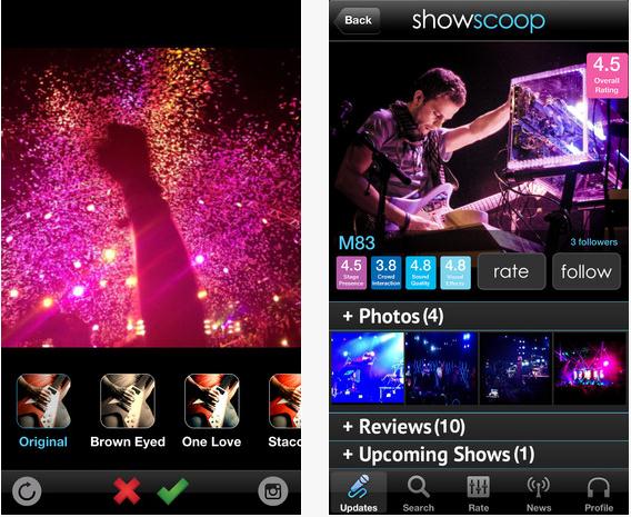 ShowScoop Launches its 'Yelp for Live Music' App on iOS