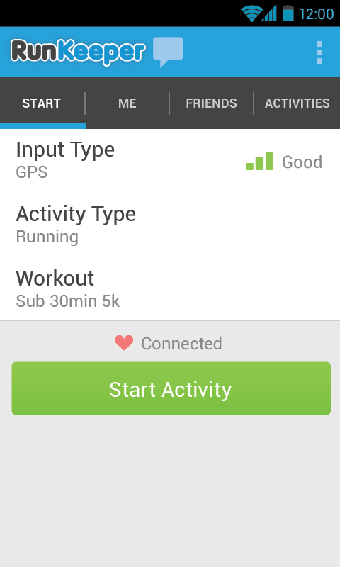 RunKeeper for Andriod Gets Redesign