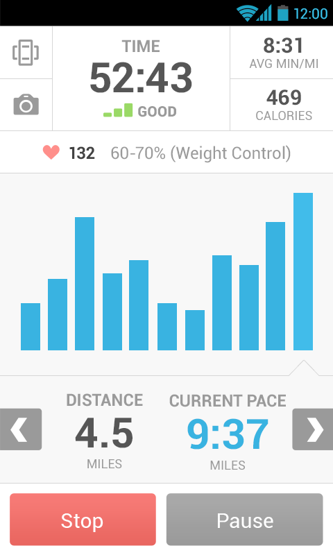 RunKeeper for Andriod Gets Redesign