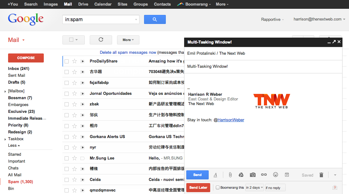 Google Makes Gmail's New Compose Window Default for Everyone