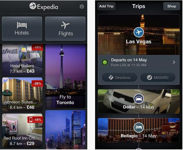 Expedia 3.0 Brings Visual Itineraries to iOS & Android
