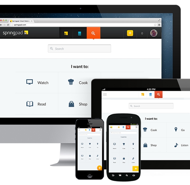 Springpad Launches Embeddable Notebooks