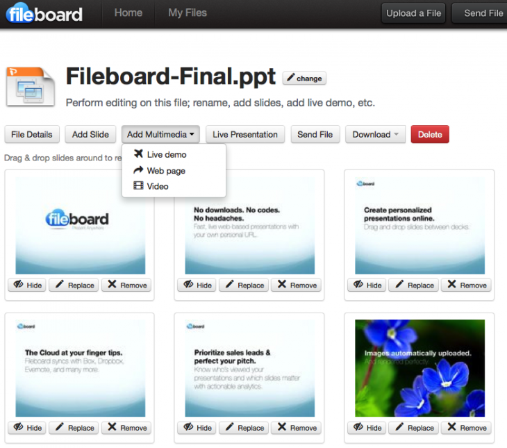 Fileboard Launches A Live Sales Presentation Platform