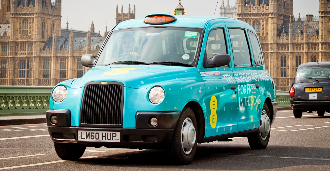 EE Brings 4G to UK Taxis