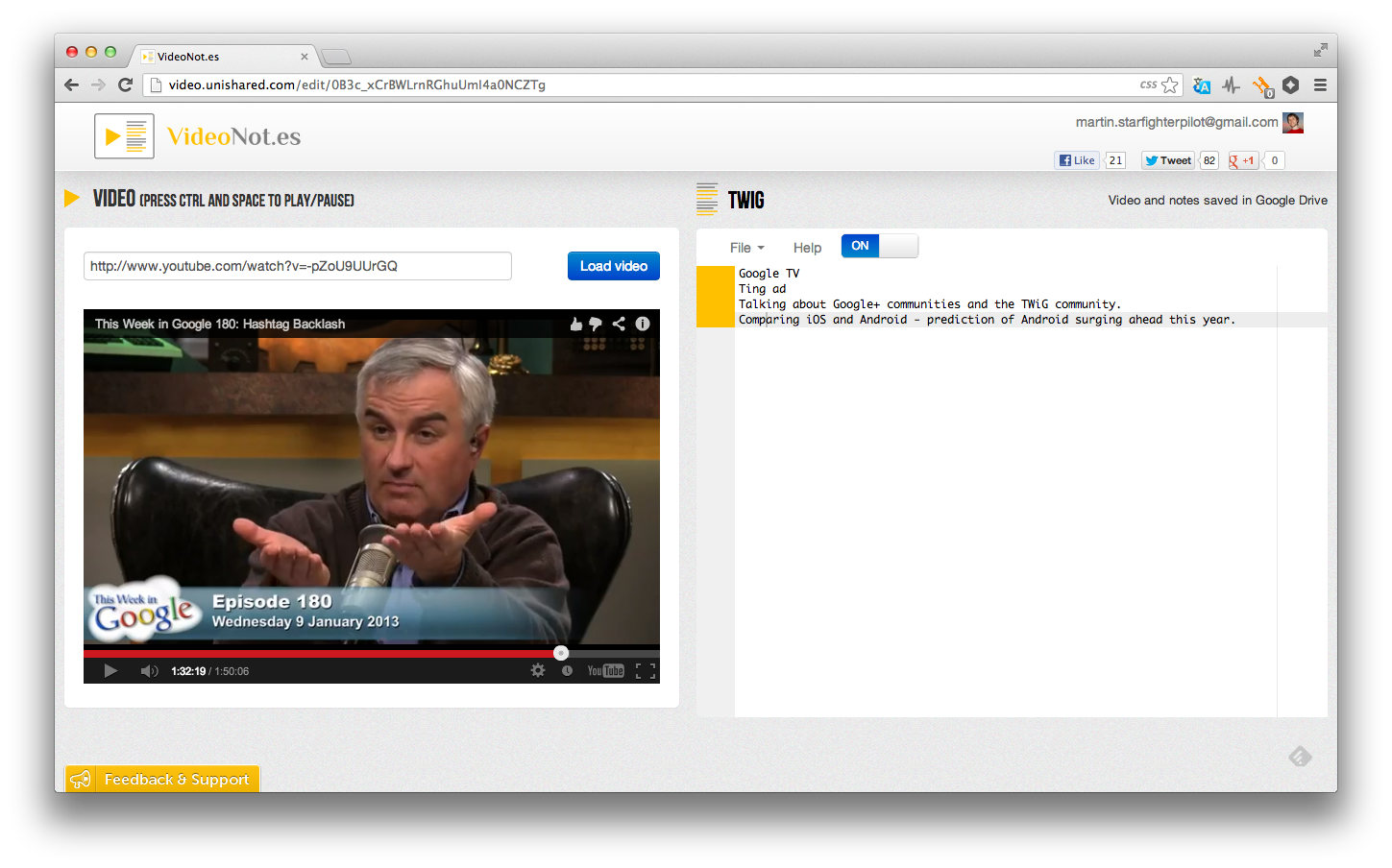 VideoNotes Makes Taking and Sharing Notes from Videos Super Easy