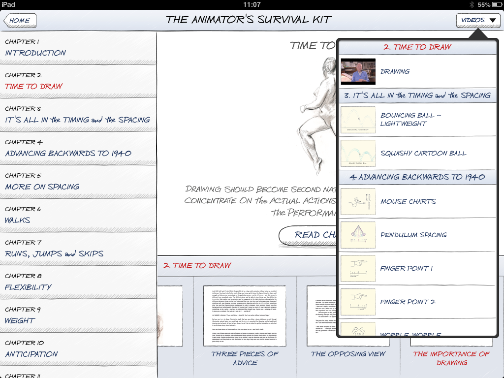 The Animator's Survival Kit: An iPad App Masterpiece