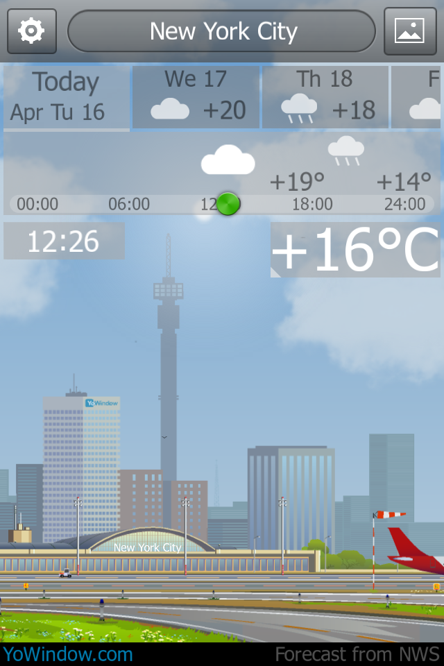 YoWindow: A Neat Animated Weather App for iOS