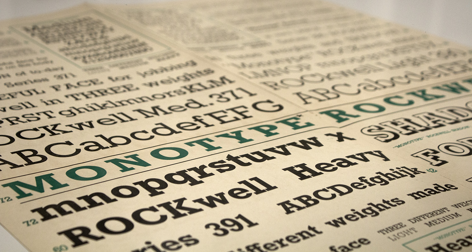 Typography Inspiration: The Evolution of Type Design at Monotype