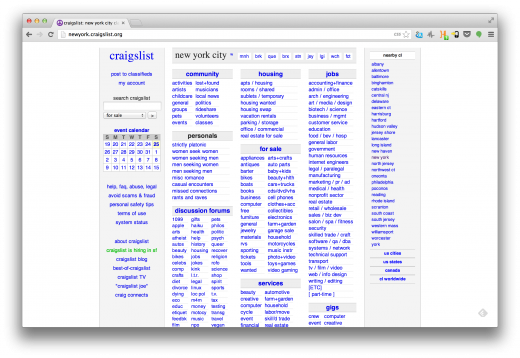 Platform Thinking: How to Disrupt Craigslist