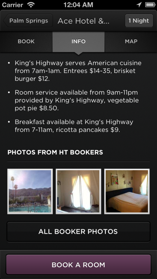 HotelTonight Adds 'Snap Your Stay' Feature to iPhone App