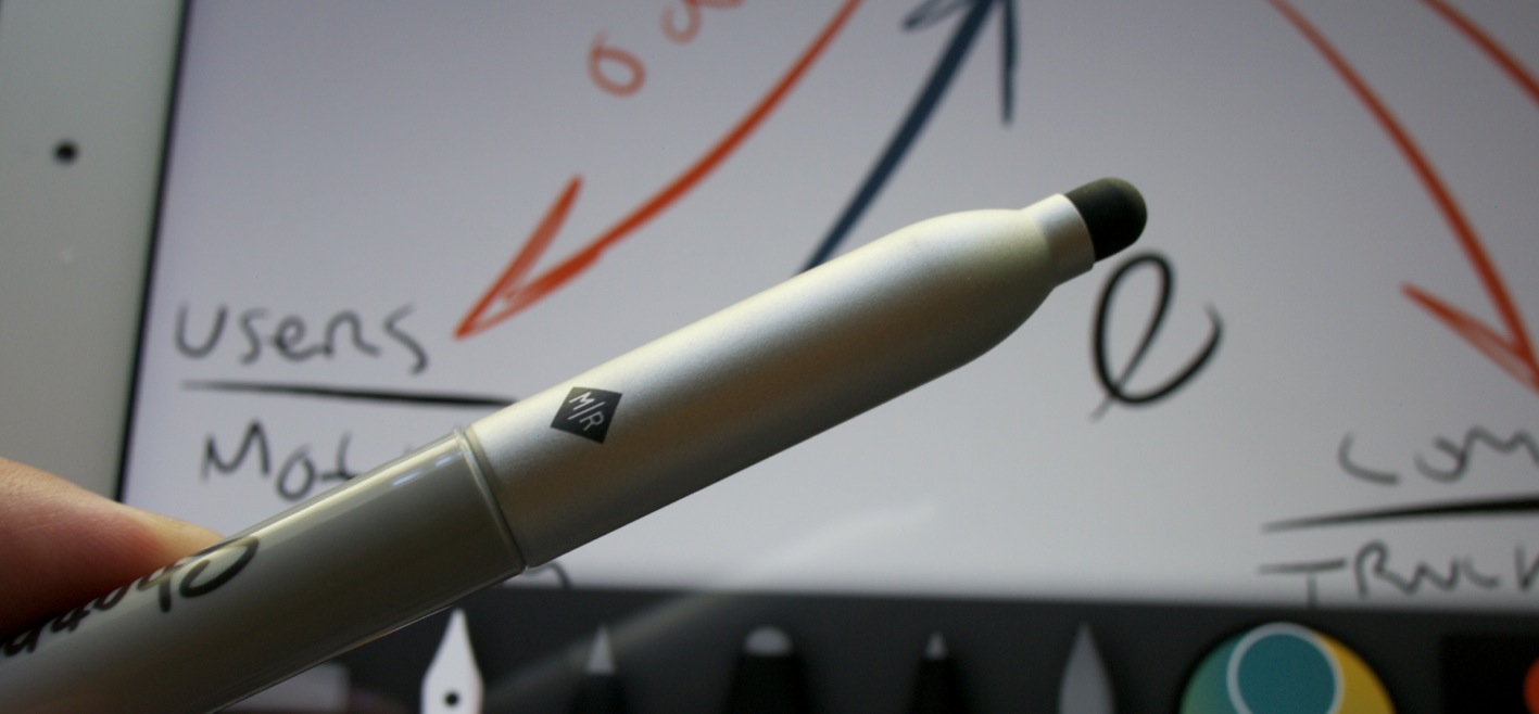 The Stylus Cap combines the best of a Sharpie and a stylus