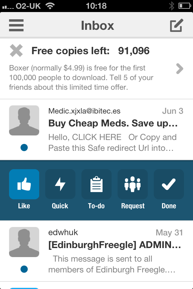Mailbox-Rival Taskbox Rebrands as Boxer