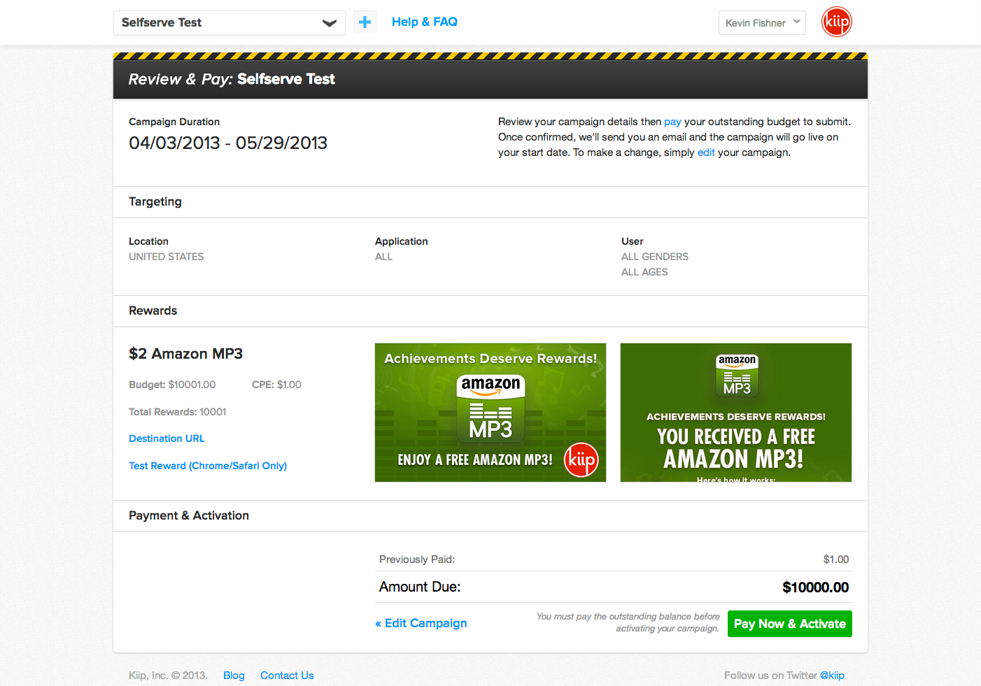Kiip Launches A Self-Service Rewards Program for Brands