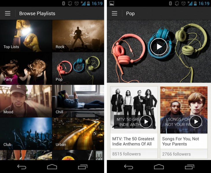 Spotify's Browse Feature Showcases its Best Playlists