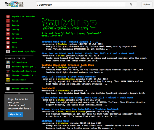 YouTube Embraces The Nerd Culture With Surprises For Geek Week