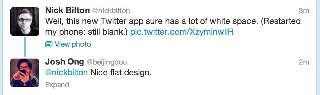 Twitter rolling out new conversations UI for Web, iPhone and Android