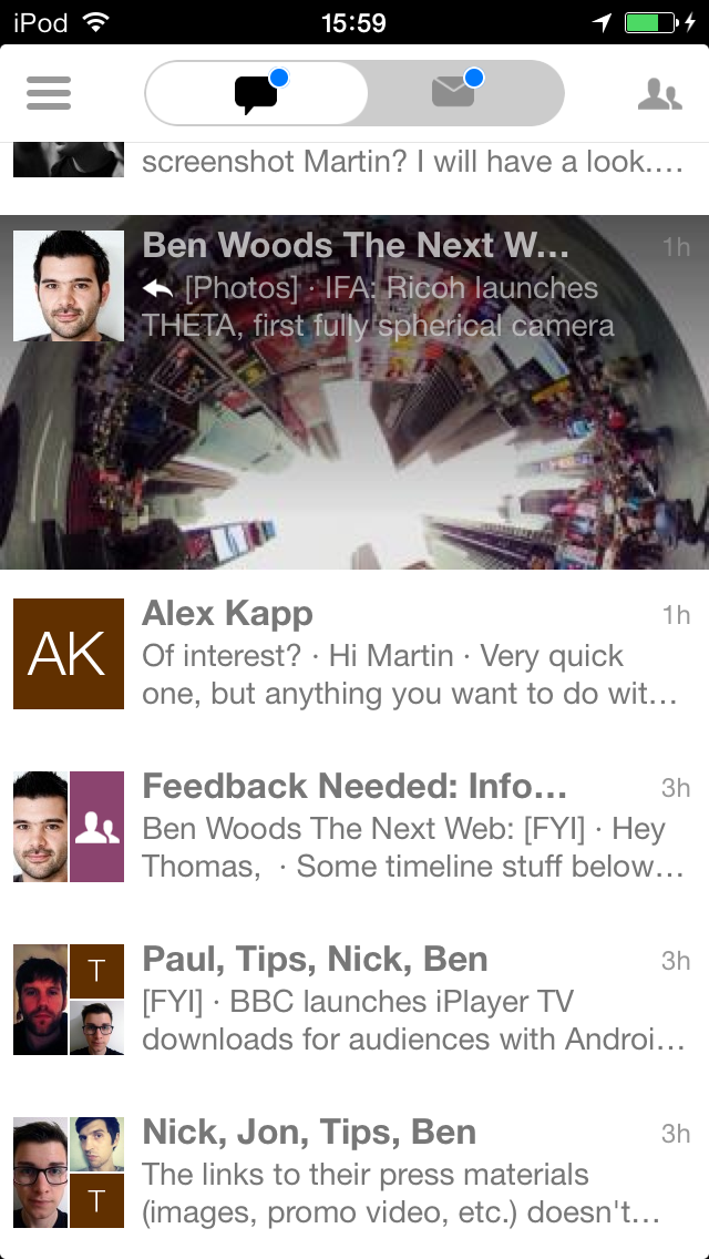 Ping Reimagines your Email Inbox as Instant Messaging