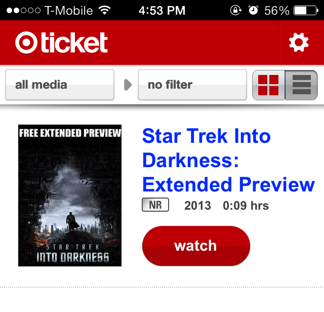 Hands-On with Target's New Ticket Digital Video Service