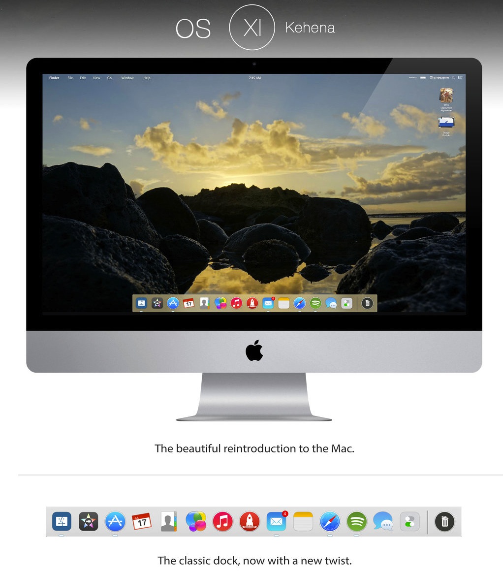 10 awesome OS X design concepts you have to see