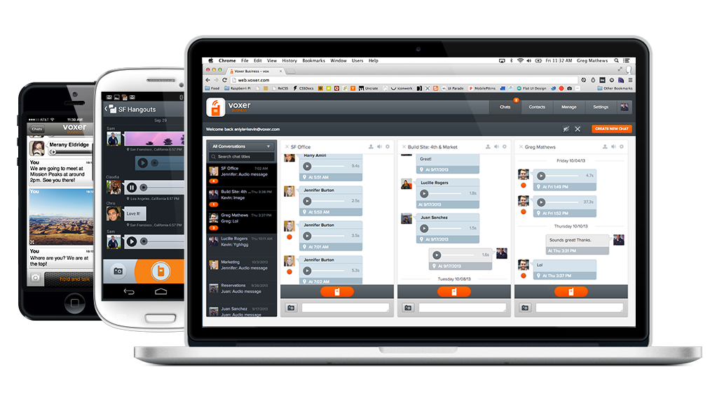 Messaging Service Voxer Introduces Web App