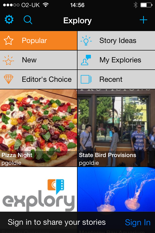Explory: Multimedia Storyteller From Flash-Creators