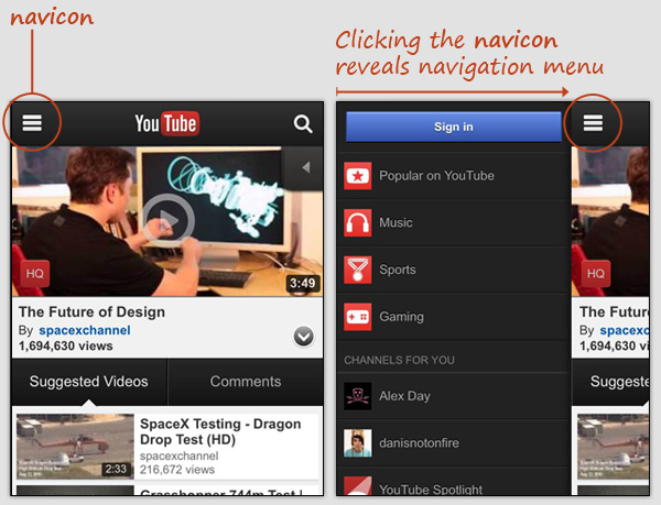 How to Make the Navicon More Exciting Than Just Three Flat Lines