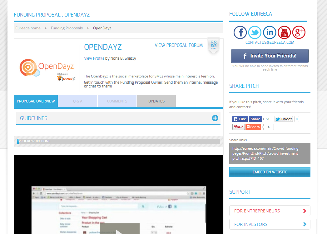 Eureeca is a Crowd-Investing Platform in the Middle East