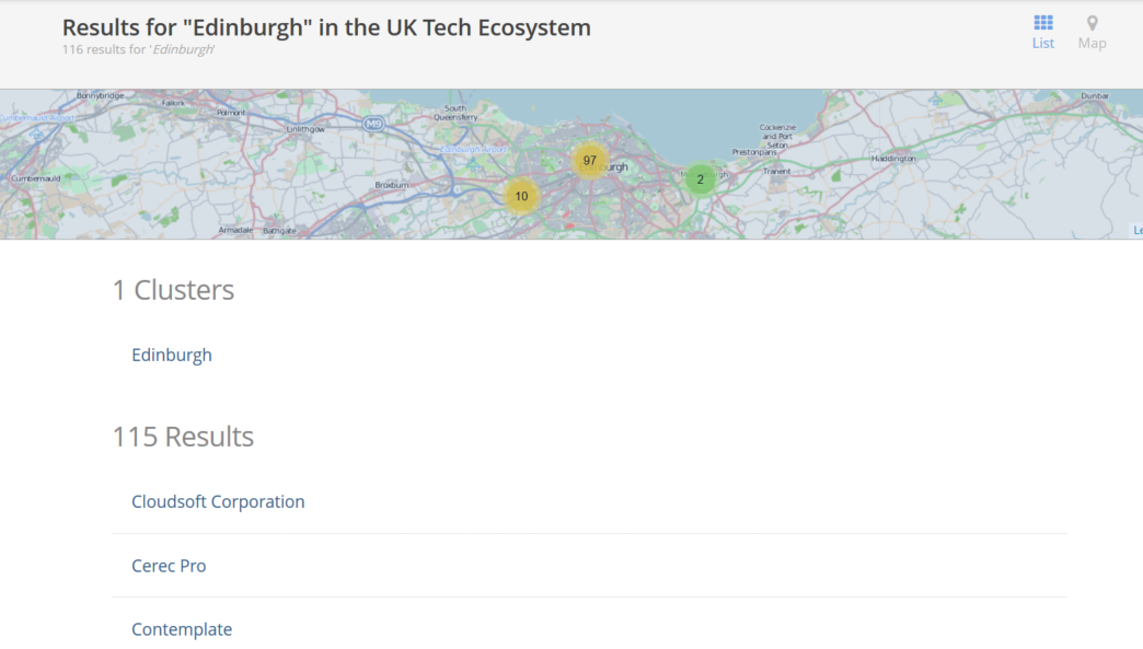 TechBritain Revamps its Interactive Map of UK Startups