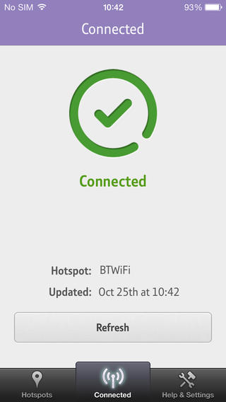 BT Wi-Fi for iOS: Automatically Connect to UK Hotspots