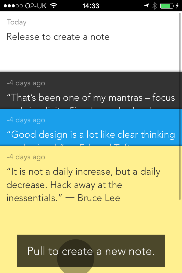Noted: A Simple Gesture-Based Note-Taking App