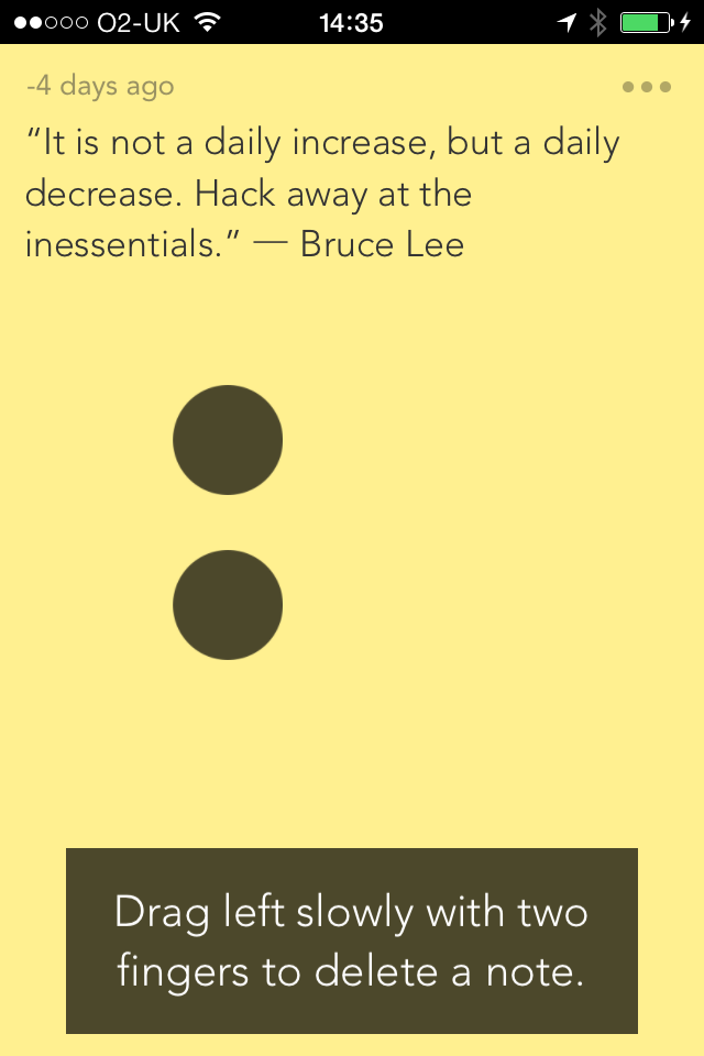 Noted: A Simple Gesture-Based Note-Taking App Noted: A Simple Gesture-Based Note-Taking App