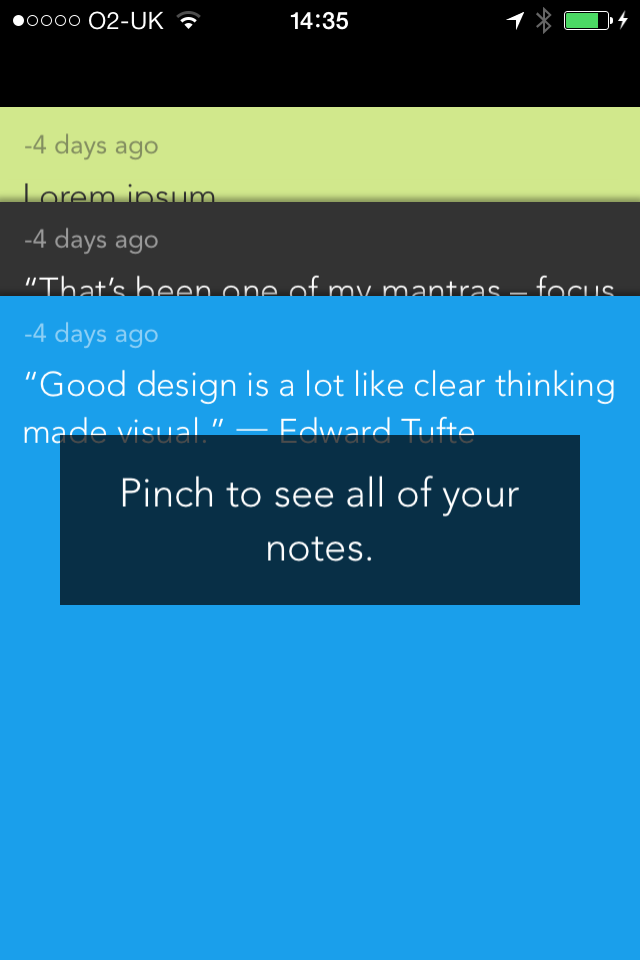 Noted: A Simple Gesture-Based Note-Taking App