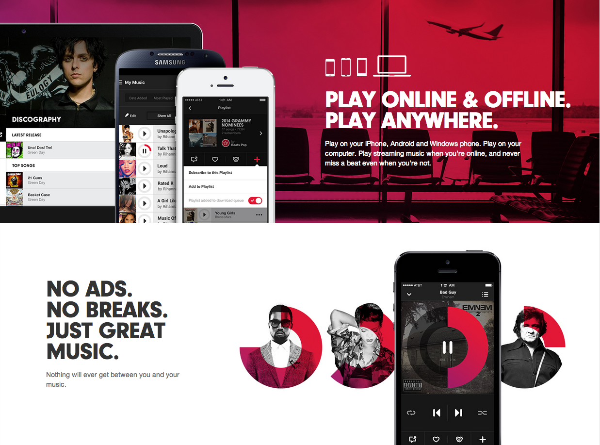 Spotify and Rdio Go Freemium to Stay Ahead of the Competition