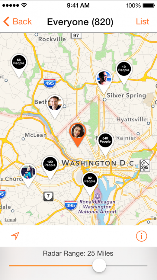 SocialRadar’s iPhone App Uses Social Data to Find Your Friends