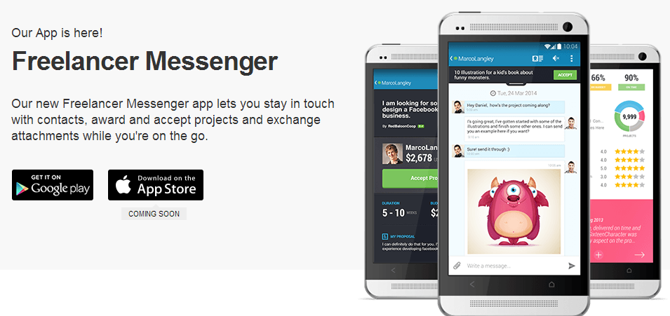 Freelancer.com Launches Android App