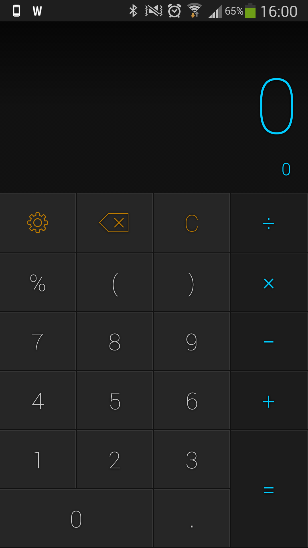CALCU: A Gesture-Based Calculator App for Android