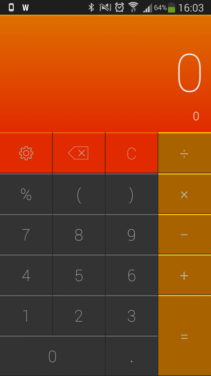 CALCU: A Gesture-Based Calculator App for Android