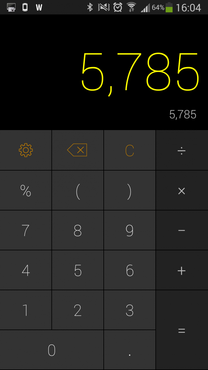 CALCU: A Gesture-Based Calculator App for Android
