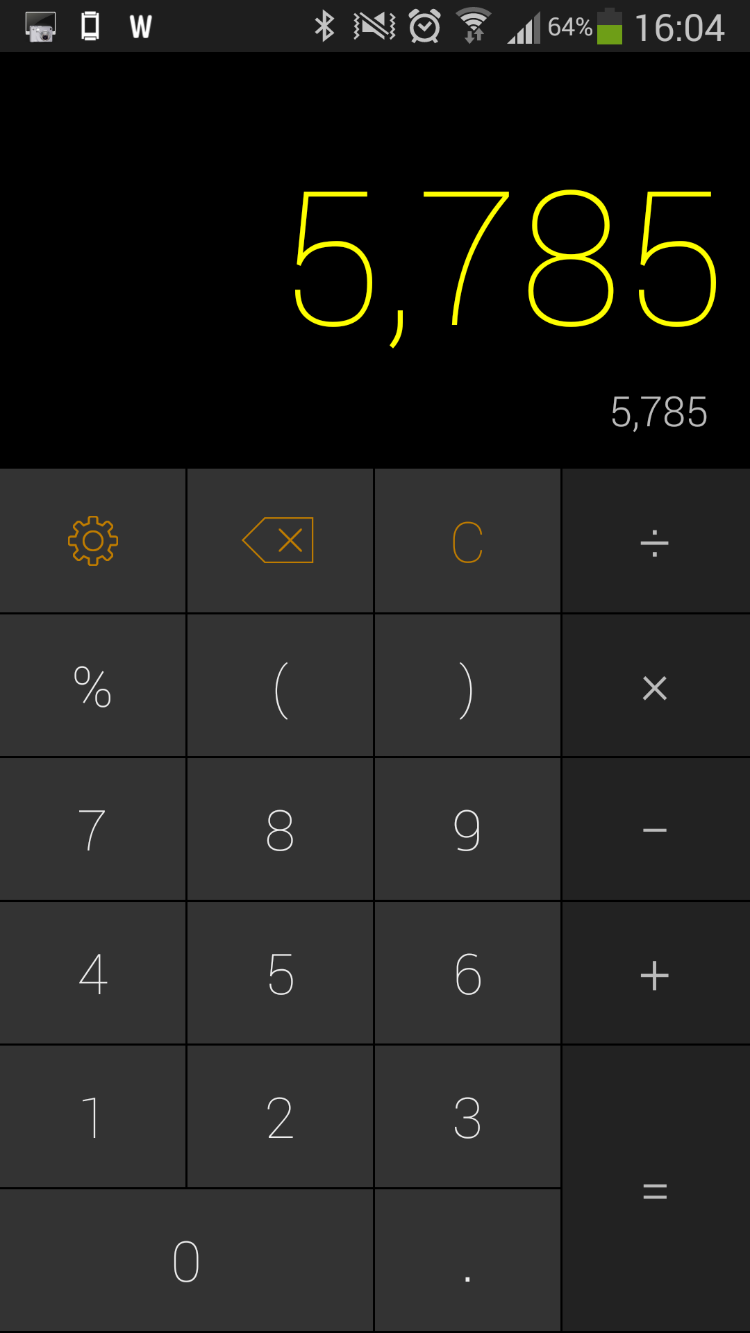 CALCU: A Gesture-Based Calculator App for Android