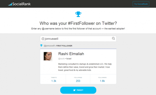 Now You Can Find Your First Follower
