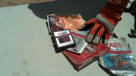 Microsoft finds buried Atari games in landfill