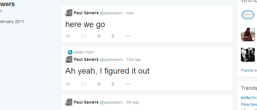 Twitter Launches New Profile Pages on the Web