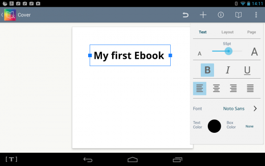 Book Creator: Create Ebooks From Your Android Tablet