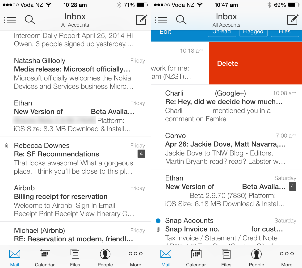 Acompli: a Perfect iOS Email App but We Wish it Wasn't Free