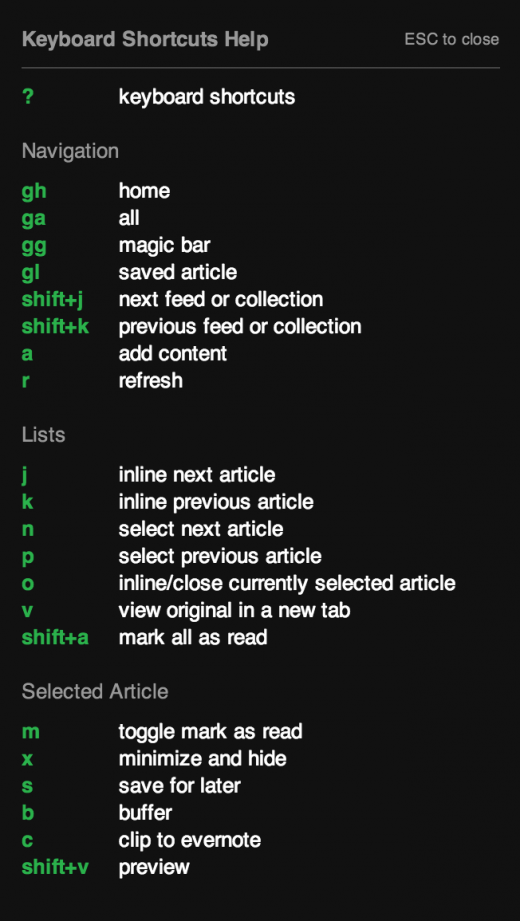 Keyboard Shortcuts Resource List for Your Online Tools