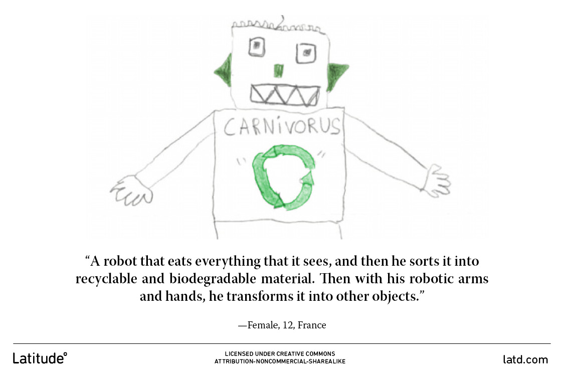 These Drawings Show Us Children's Attitudes to Technology