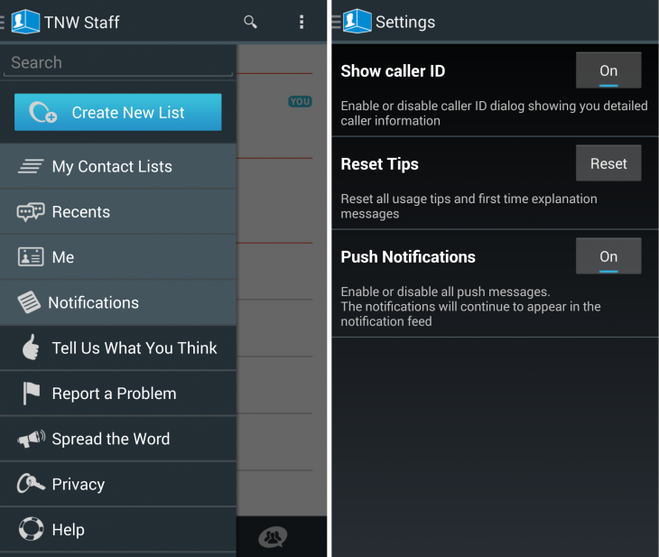Contact Box: A Simple Way to Share Lists of Contacts