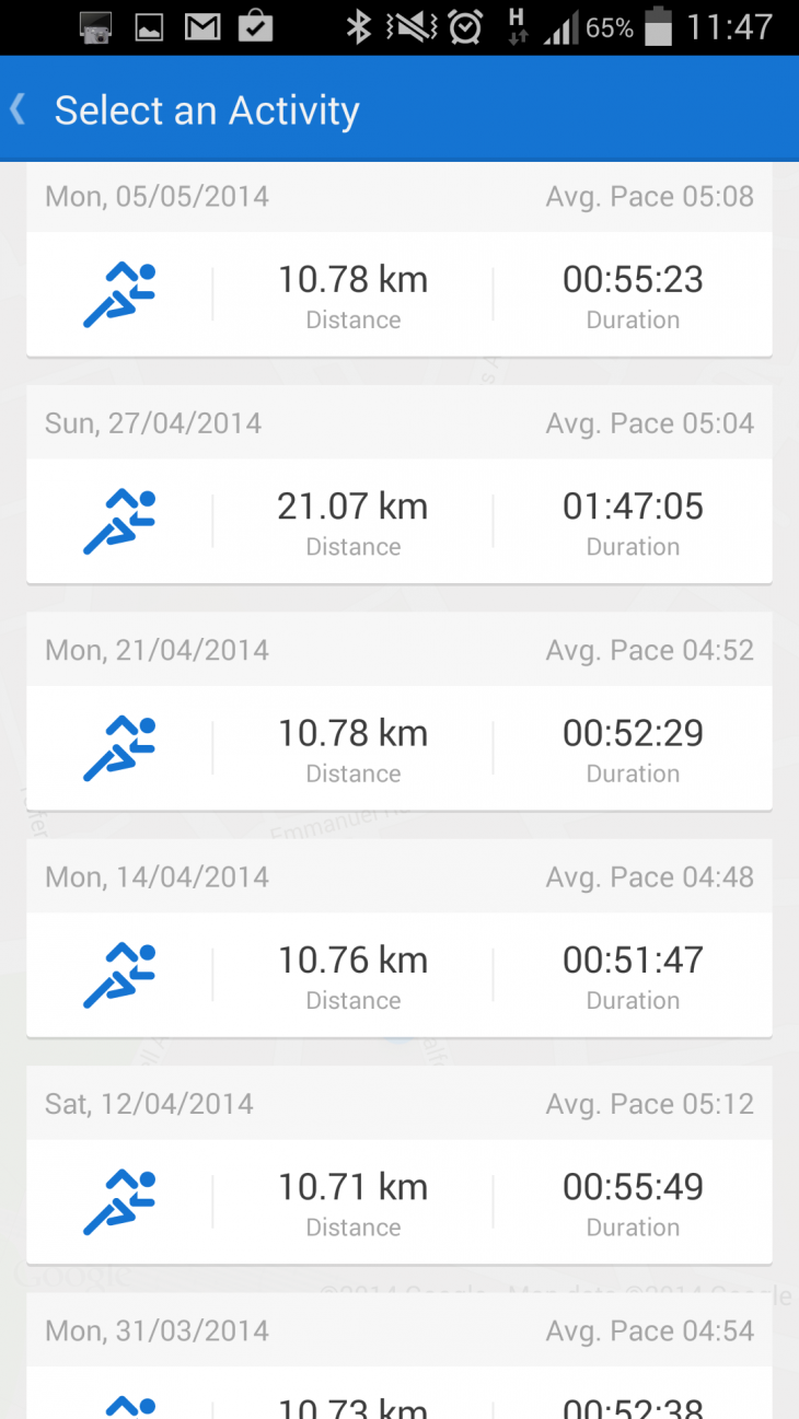 Runtastic: Challenge Your Times & View on Street View Too